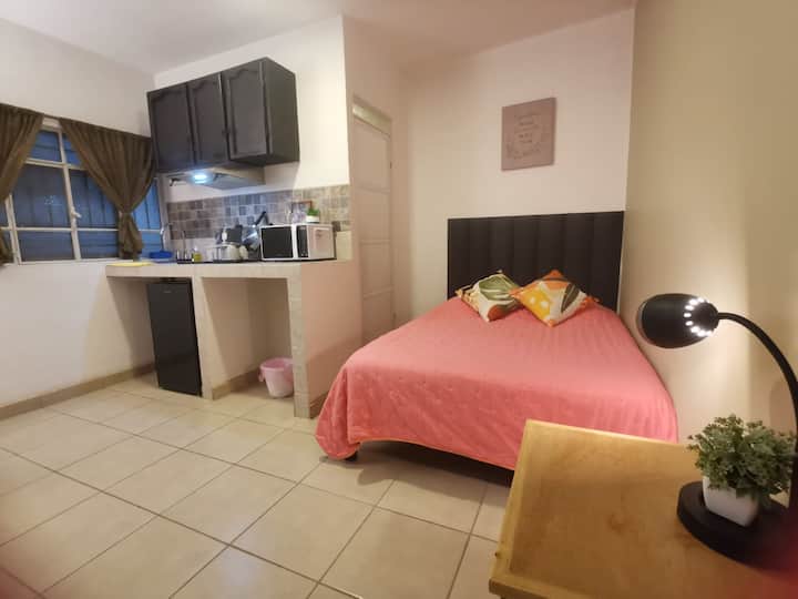Estudio Con Baño Y Cocineta Muy Fresco "Céntrico" - Uruapan