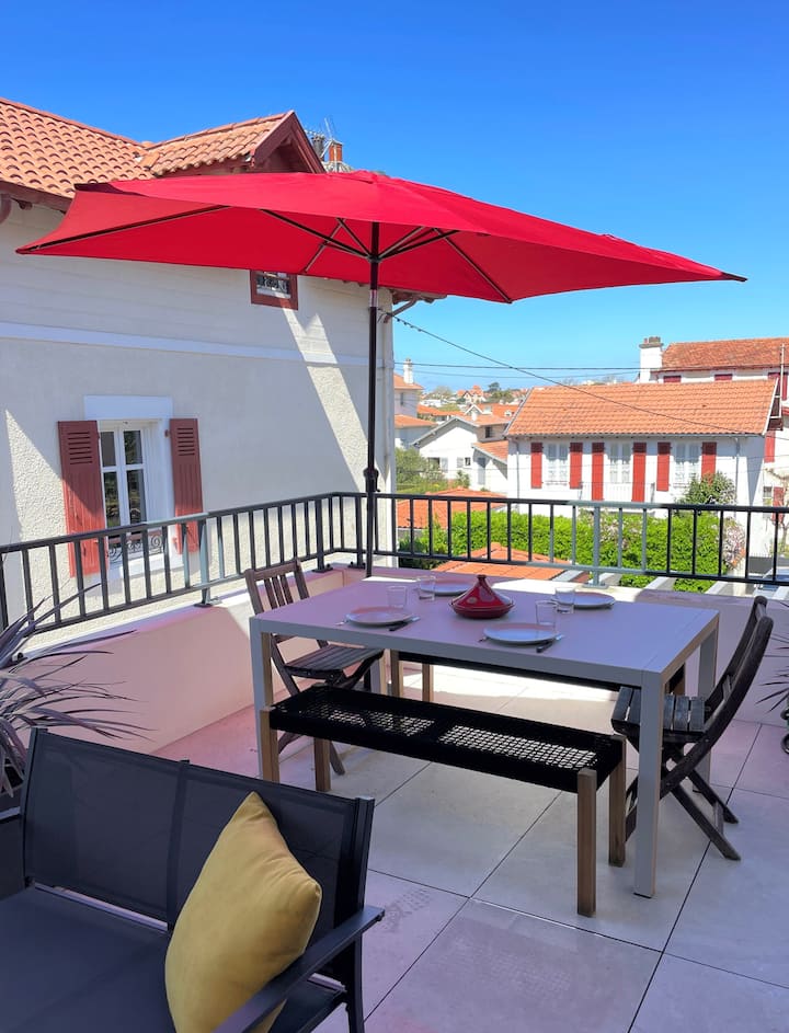 Appartement Calme, Grande Terrasse, Parking ! - Biarritz