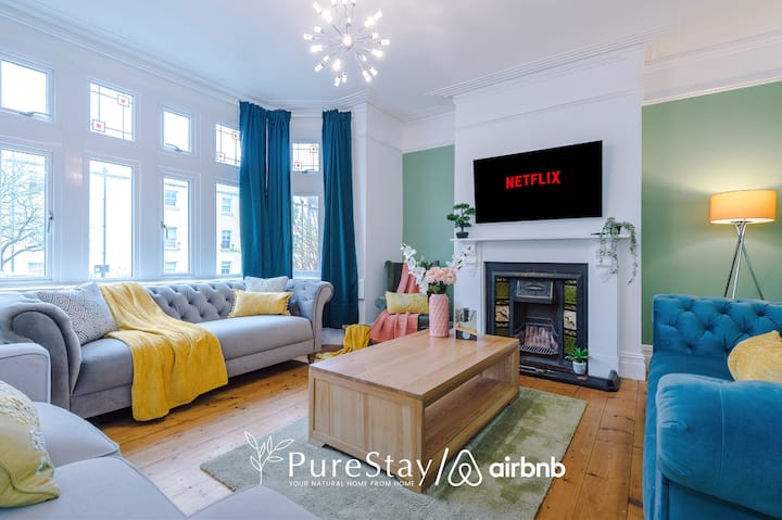 Royal Crescent | Entire House - 7 Beds W/ Parking - Bath