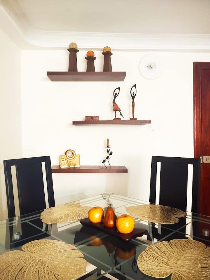 Apartamento Cerca Playa,aeropuerto, Centro. Wifi. - Cartagena