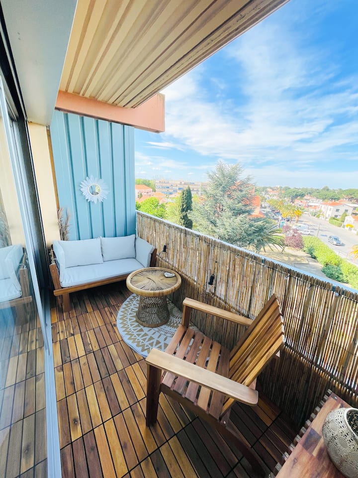 Appart T2 Cocoon à 200m De La Mer Terrasse Parking - Argelès-sur-Mer