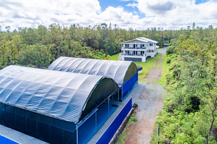 Hawaii Pickleball Vacation Rental 2 Covered Courts - Hawaï