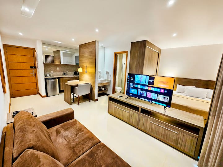 Flats Midas Rio - P (Fast Wi-fi, Smart Tv) - Rio de Janeiro