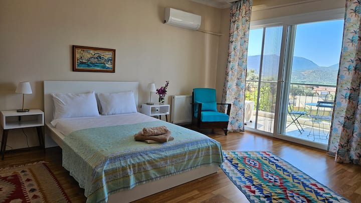 3 Family Rooms In A Villa - Şirince