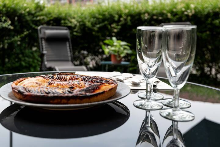 Charmant Rez De Jardin Entre Lac Et Montagne - Haute-Savoie