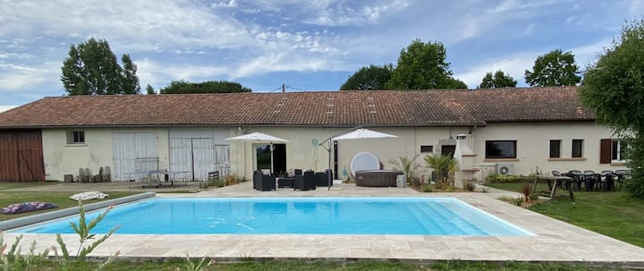Grande Maison Avec Piscine Sauna Spa Proche Plages - Capbreton
