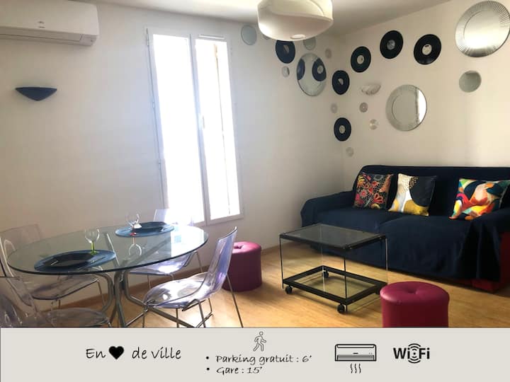 En Cœur De Ville Et Climatisé - Le Off Sète - Sète