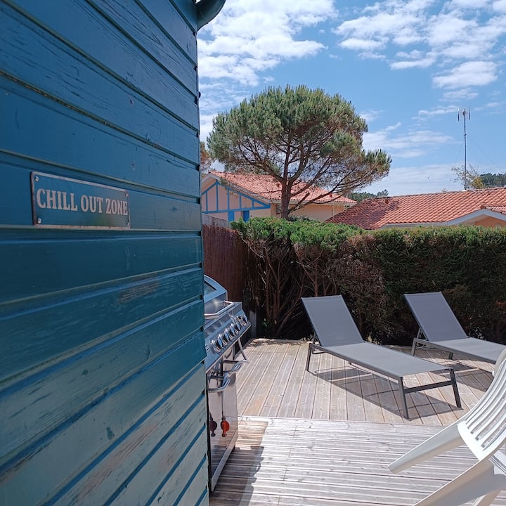 Maisonnette à 800m De La Plage - Moliets-et-Maa