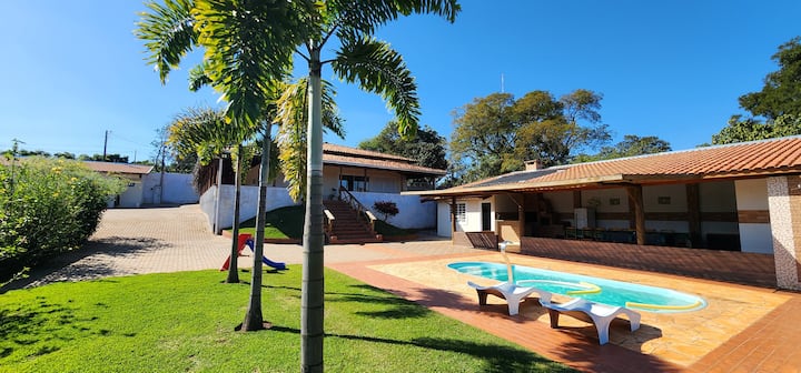 Chacara Do Rafting-piscina- Wi-fi-tv Led-em Brotas - Brotas