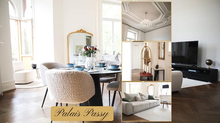 Palais Passy~design Suite Mit Ausblick Im Zentrum - Wiesbaden