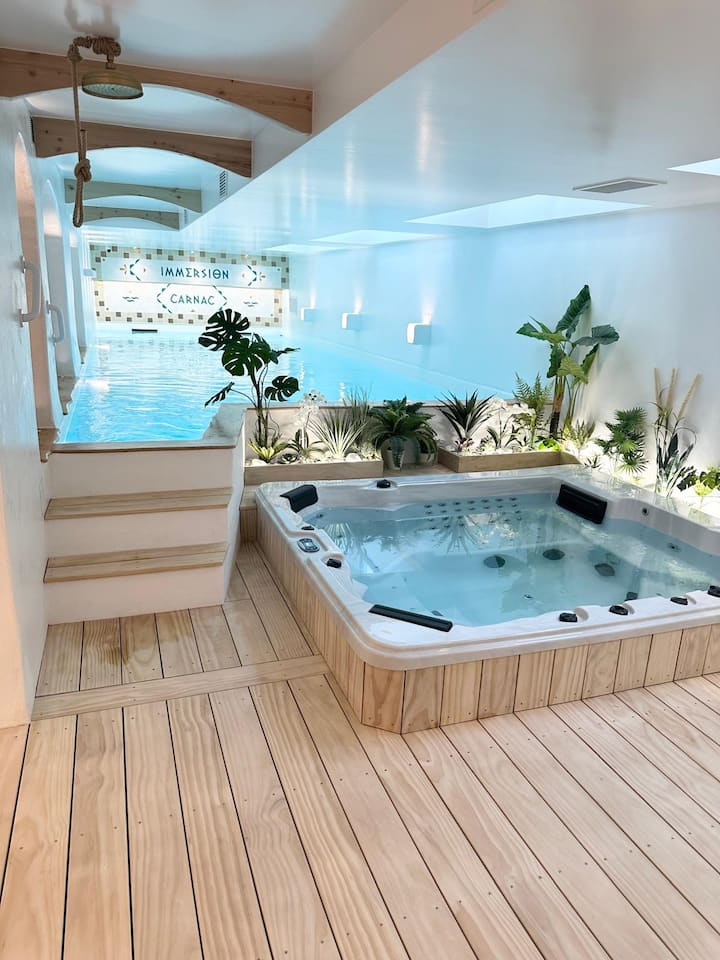 Charmant Appartement & Spa à Carnac "Le Ouessant" - Morbihan