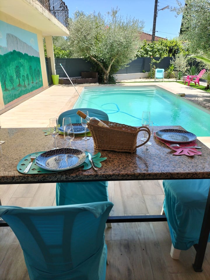 Superbe Villa Calme - Ganges