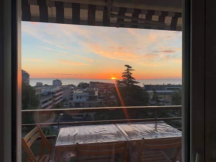 Appartement 3 Chambres Vue Mer - Villeneuve-Loubet