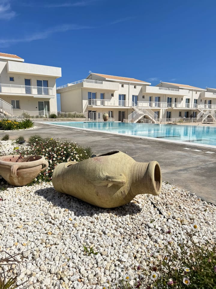 Residenza Miranda Vista Mare +Piscina E Parking - Marzamemi