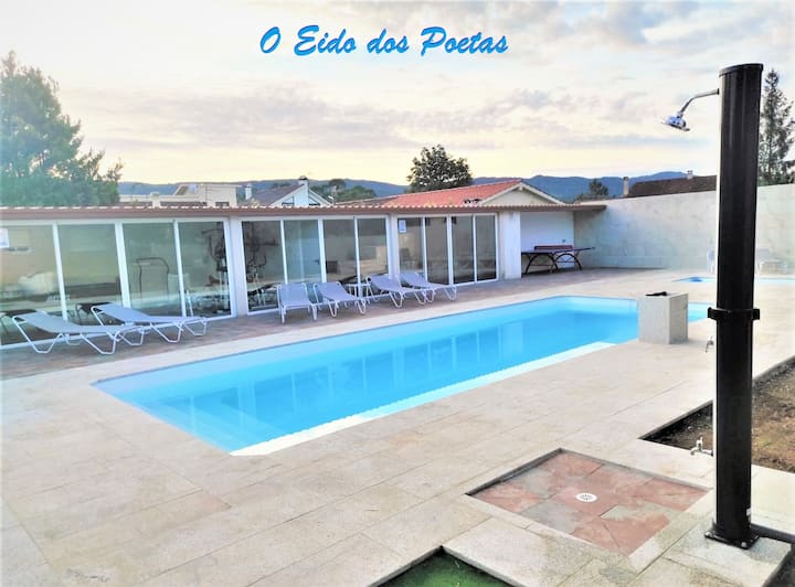 O Eido Dos Poetas-jardÃn, Piscina, Barbacoa, Playa - Vila Nova de Cerveira