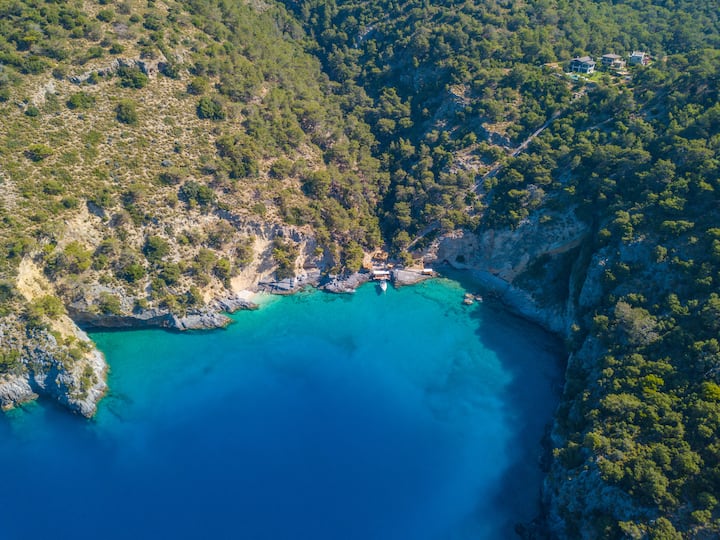 Private Island-style Luxury Estate – Private Bay - Çalış Beach