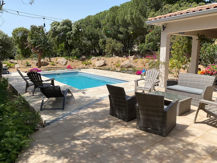 Corse Du Sud, 4 Chb Avec Piscine, 10 ' Des Plages - Plage de Figari