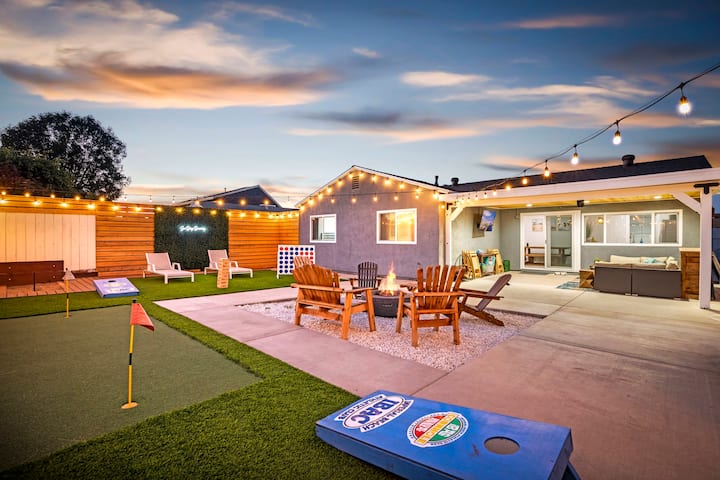 Hot Tub + Game Room + Fire Pit | Seabreeze Home - San Diego, CA