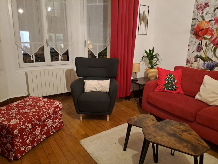 Appartement Cosy, 75m2, Parking, Lac à 200m - Annecy