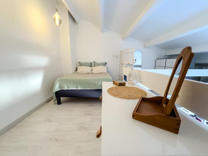 Le Vauban – Plage à 2 Min, Terrasse & Calme - Frontignan