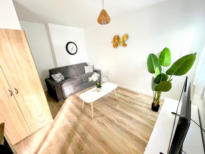 Studio Cosy*2 Pers*béziers*centre*terrasse*clim - Sauvian