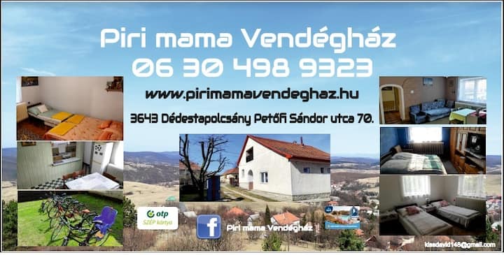 Piri Mama Vendégház - Bükk