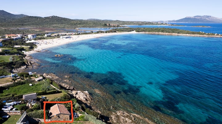Casa Smeraldo Piccola Giardino Spiaggia Sul Mare - Golfo Aranci