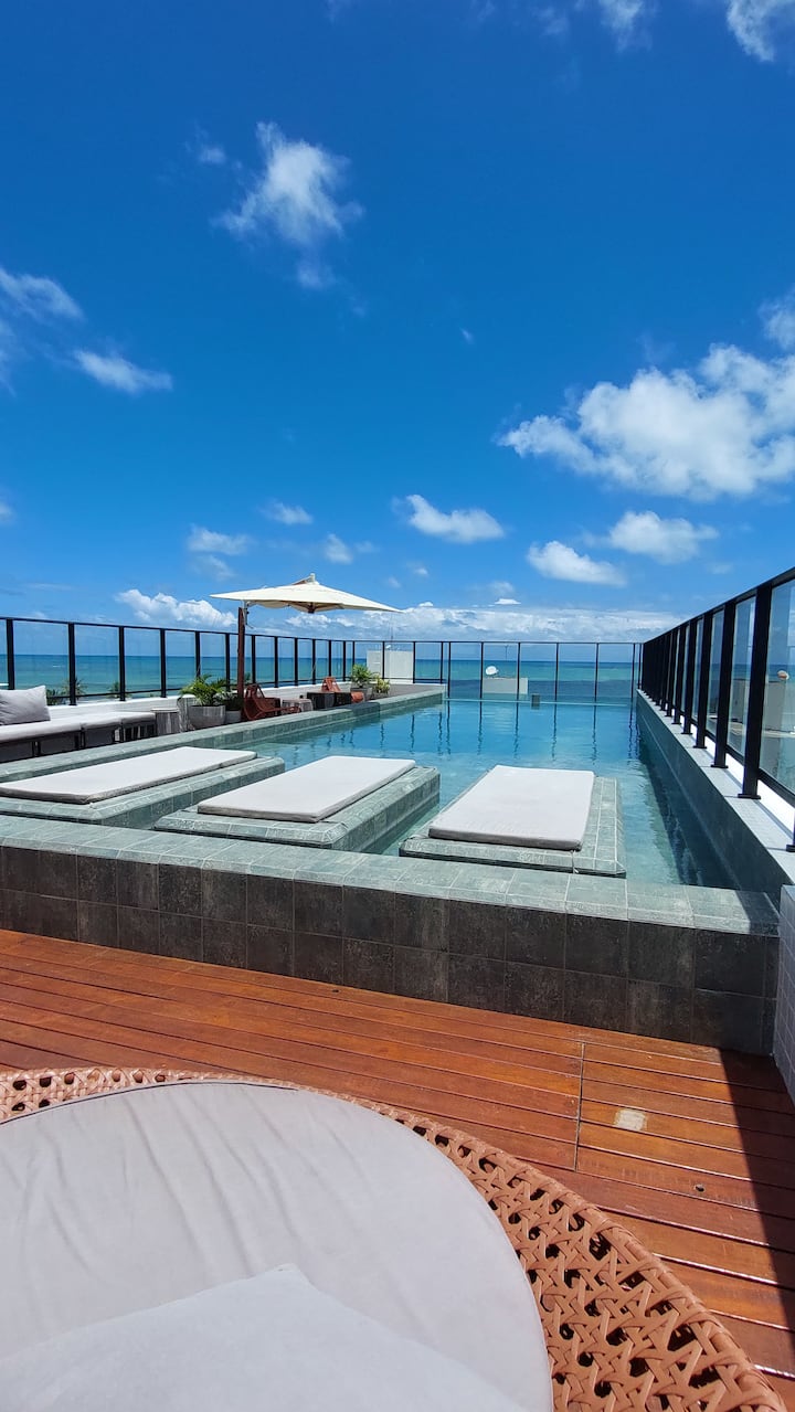 Conforto E Vista Mar A 50m Da Praia - Pernambuco