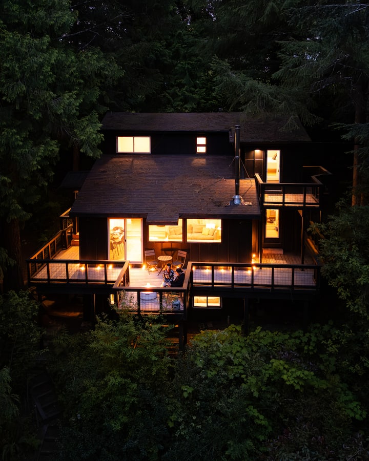 Lake Woods Nordic Luxe Retreat - Florence, OR