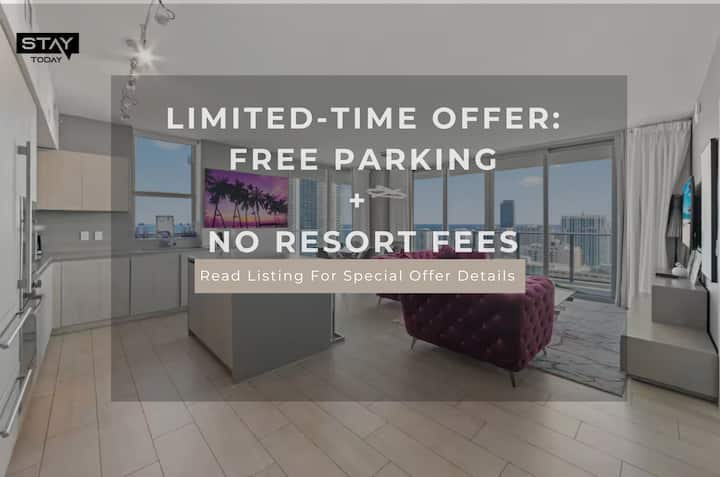 High Floor With Stunning View|amazing Pool&jacuzzi - Hollywood, FL