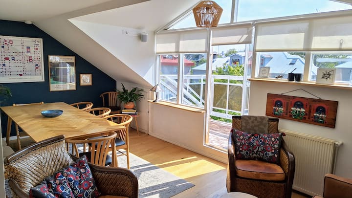 Cosy Attic In Central Reykjavík - Islande