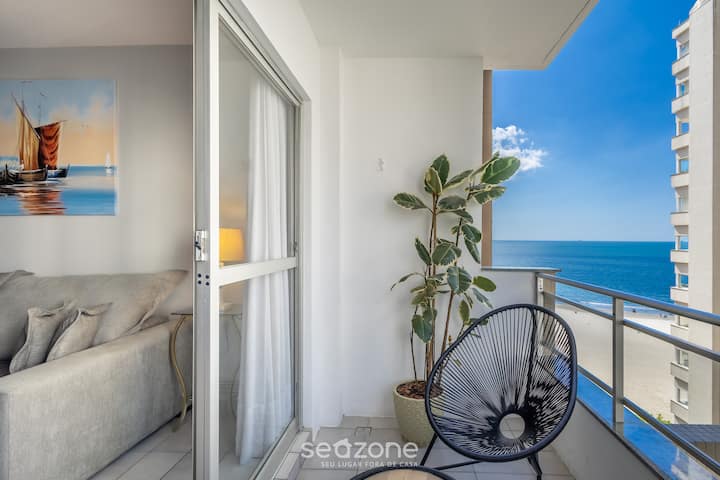 Beautiful Oceanfront Apt Next To Brahma Cet603 - Balneário Camboriú