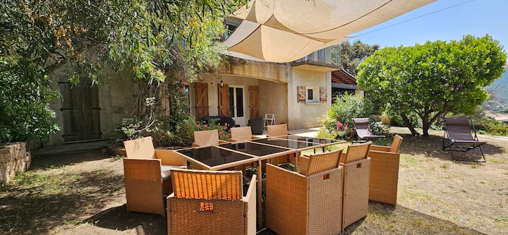 Rez-de-villa T4, Idyllique & Indépendant - Propriano