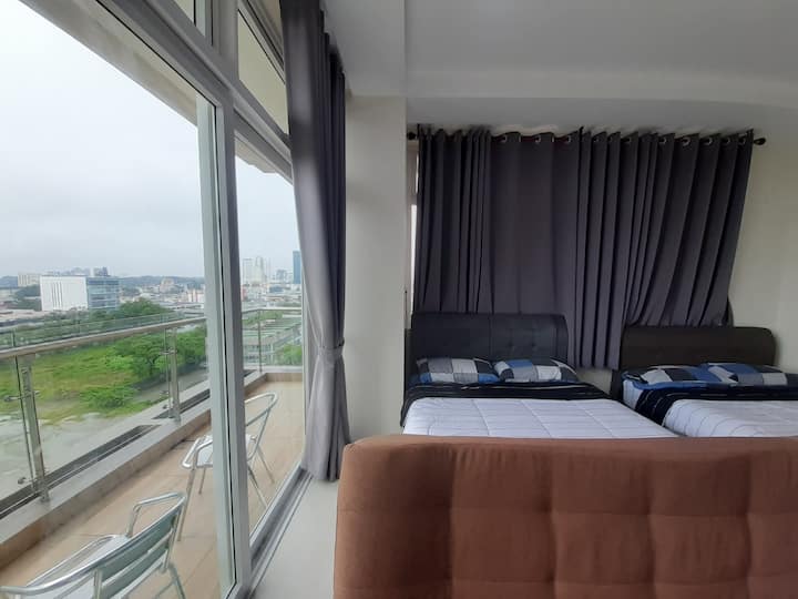 Smart Suite + Balcony @ Riverine Kuching - Kuching