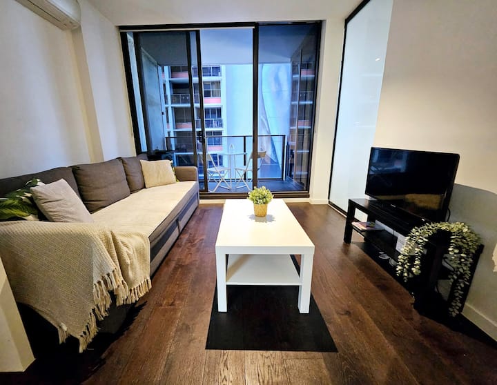 Central 2br Apartment (A) Free Parking - Melbourne