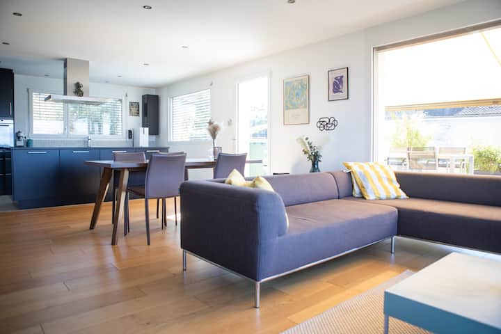 Rooftop Wohnung Mit Seesicht & Terrasse - Morat
