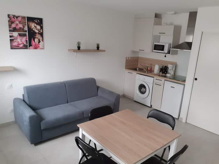 Studio+parking Sous-sol.gare 500m.longue Durée Ok - Clisson