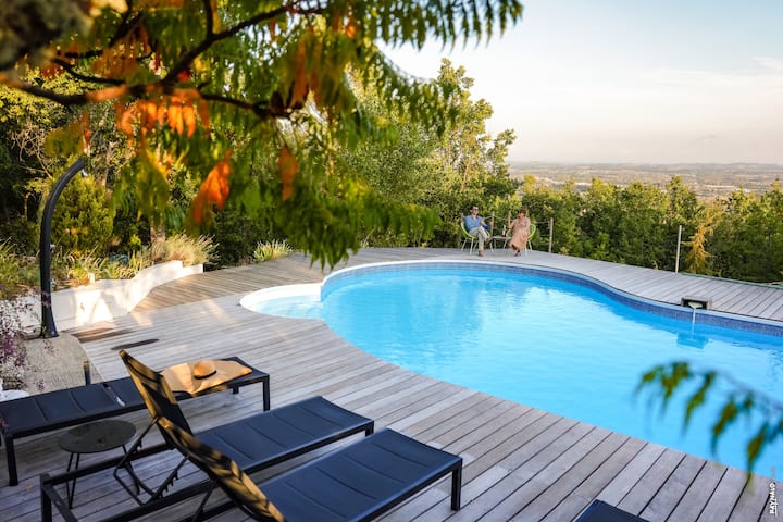 Domaine Les Hauts De Jeanvert - Piscine - Gaillac - Tarn