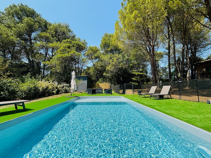 Maison En Bois Avec Piscine - Carcassonne