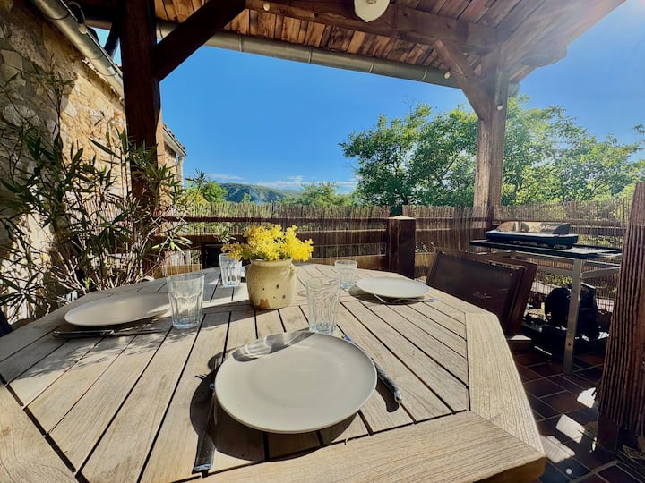 Maison 6 Pers + Terrasse • Ardèche, Vallon & Canoë - Vallon-Pont-d'Arc