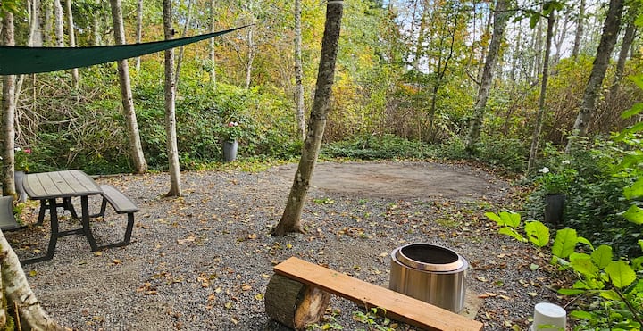 Hideaway Tent Camping Site - Bellingham, WA
