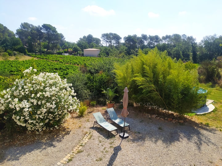 Gîte Jolie Vigne – Piscine, Clim & Jardin - La Motte