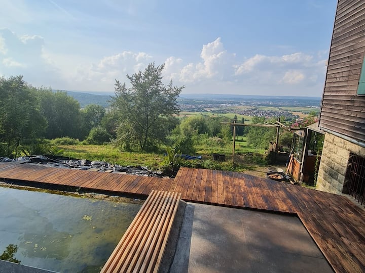Einssein -120qm Apartment, Terrasse, Panoramablick - Kirchheim unter Teck