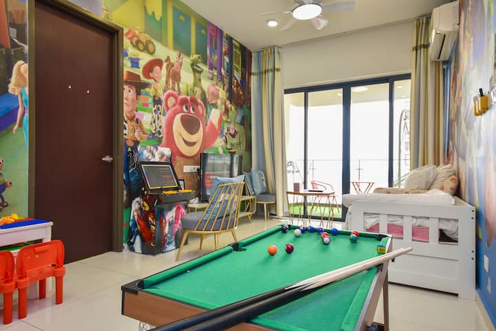 【Arcade Game!】danga Bay 2br 8 Pax【toy Story Theme】 - Johor Bahru