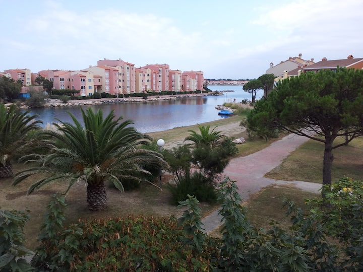 T2 30m2 Du Haut Avec Piscine, Lac Et Mer - Le Barcarès