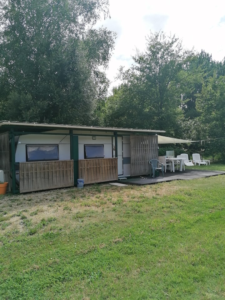Caravane Privée 4 Proche Plages De Surf & Lacs - Biscarrosse