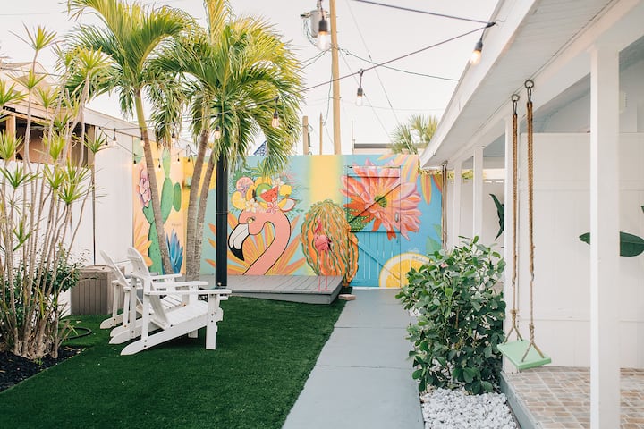 Free Night! 2 Units | Lemon + Beach Vibes | 4plex - 聖彼得海灘