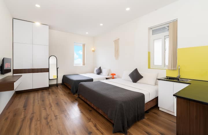 Dalat Blanc - Twin Room (2 Beds) - ダラット