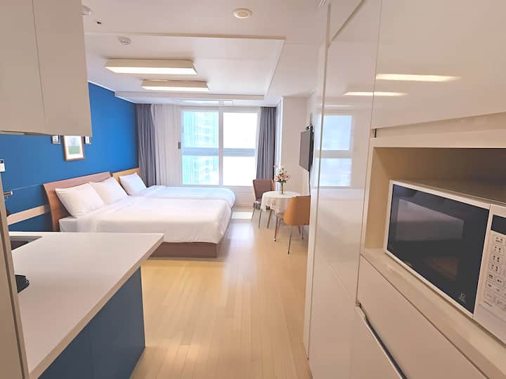 별B26#반려견환영#해운대해변도보1분거리#취사가능#넷플릭스#뷰맛집 - Busan