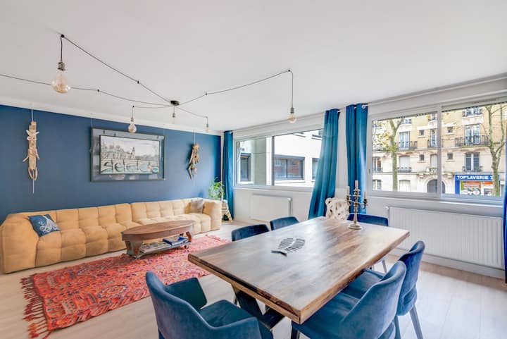 Appartement Style Galerie D’art 100 M² + Parking - París